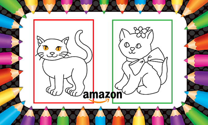 Do coloring pages and kids coloring book by Absalamuk | Fiverr