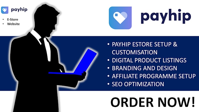 Create and customize a payhip website and estore by Erichenryjnr | Fiverr