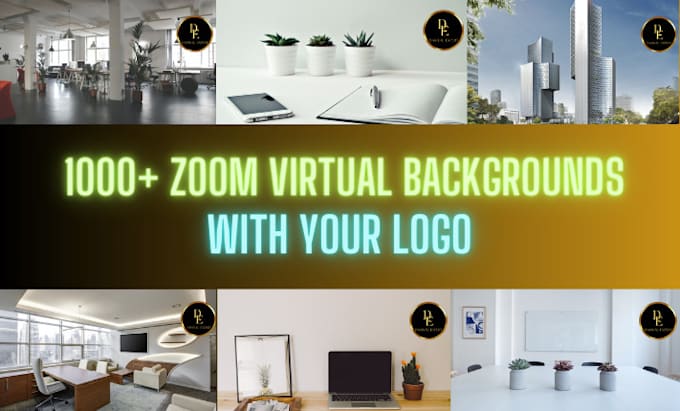 A customized zoom virtual background with your logo by Daniyalexpert24 ...