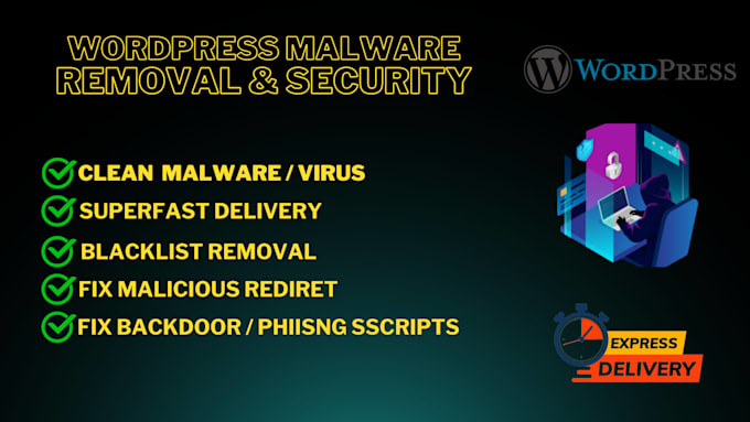 Remove wordpress malware, provide wordpress website security by Dihan_gg | Fiverr