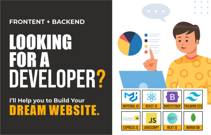 Be your reactjs, nodejs,react native mobile, mern stack web developer ... Be your reactjs, nodejs,react native mobile, mern stack web developer ...