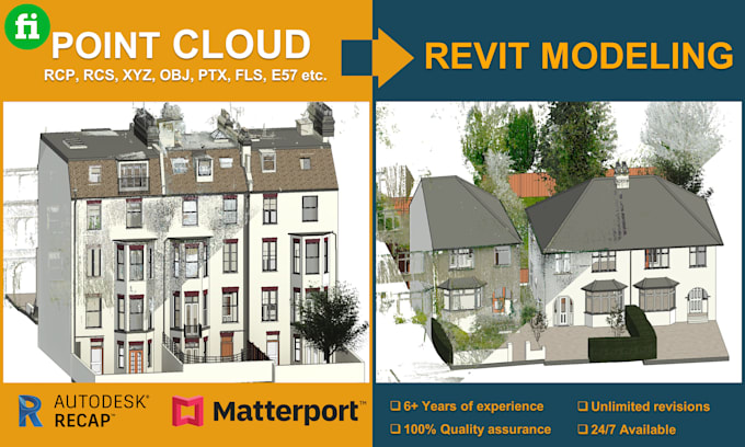Convert the point cloud to revit model by Bim_architect | Fiverr