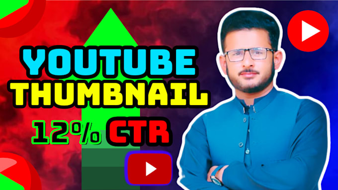 Create a professional high ctr youtube thumbnail by Azizkhan565 | Fiverr