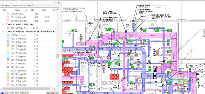 Do mechanical take off using ost and bluebeam revu by Sonawaneketki ...