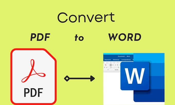 Convert word to pdf and pdf to word by Khmehejabin | Fiverr