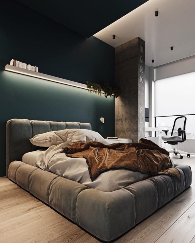 Do 3d rendering and 2d plan view for any type of interior design by ...