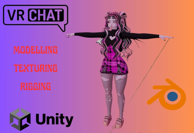 Create Vrc Avatar Vr Avatar Vr Model And Vr Nsfw By Onrgrace Fiverr