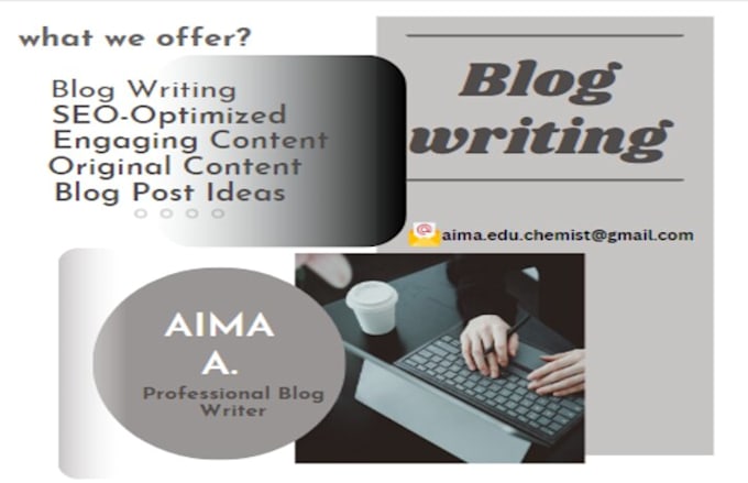 Write optimized seo blogs for you by Aima01 | Fiverr