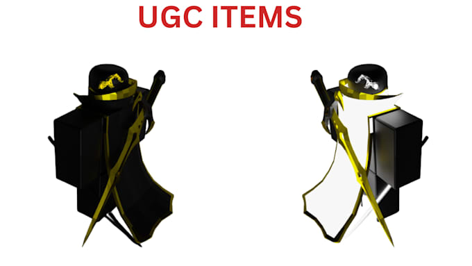 Create a ugc items, upload ugc items for your roblox game by Emma ...