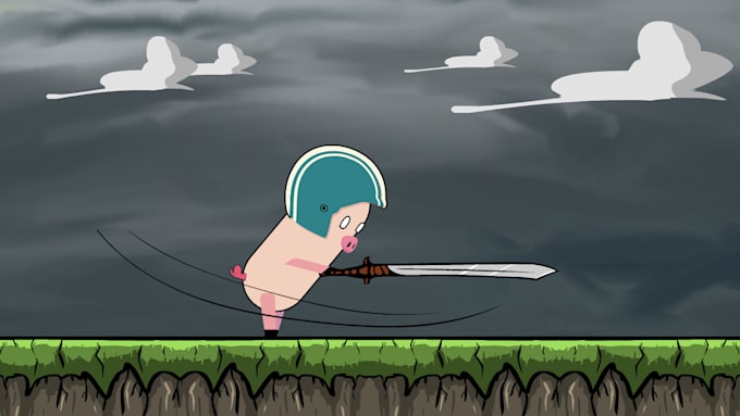 Create stunning character attack animation for your project by Retlaww ...