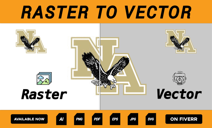 Convert raster logo, image into high resolution vector file Convert raster logo, image into high resolution vector file