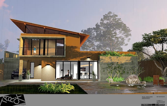 Do architectural 3d renderings by Tarckdesign | Fiverr