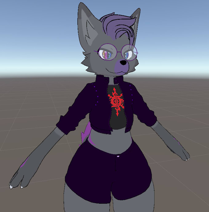 Make you a furry avatar for vrchat pc and quest by Trashbandit95 | Fiverr