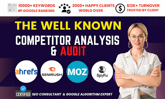 Report di analisi della concorrenza per l'audit seo avanzato ...