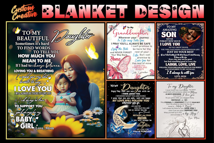 Art unique custom blanket designs wrap yourself in art by ...