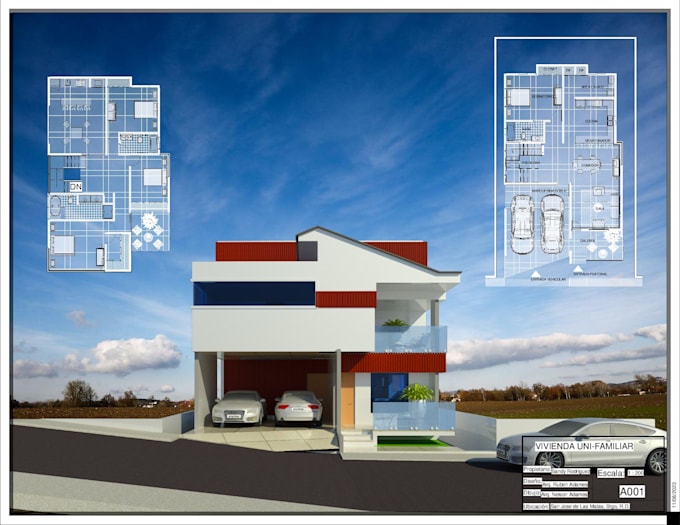 Planos tecnicos en cad, rtv, pdf by Nelsonadames | Fiverr