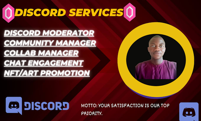 Manage your discord server by Ibnsalihhh | Fiverr Manage your discord server by Ibnsalihhh | Fiverr