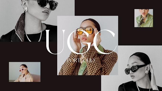 Design a ugc portfolio for you by Biana1999 | Fiverr