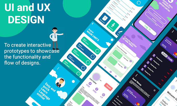 Design ui ux , website, dashboard, mobile app ui by Design__box | Fiverr