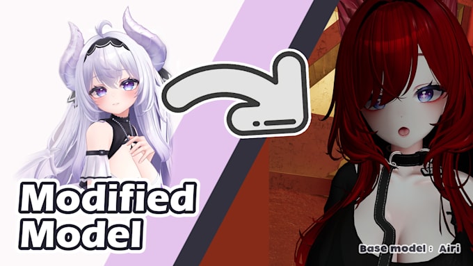 Edit your avatar for vrchat by Ozhy27 | Fiverr