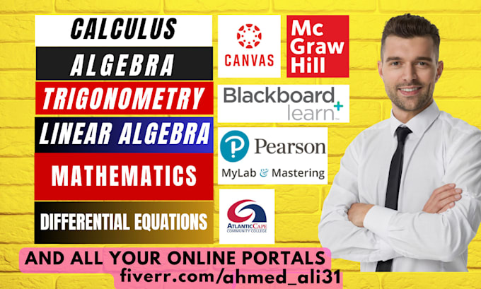 Be your calculus, algebra, trigonometry and mathematics tutor by Ahmed ...