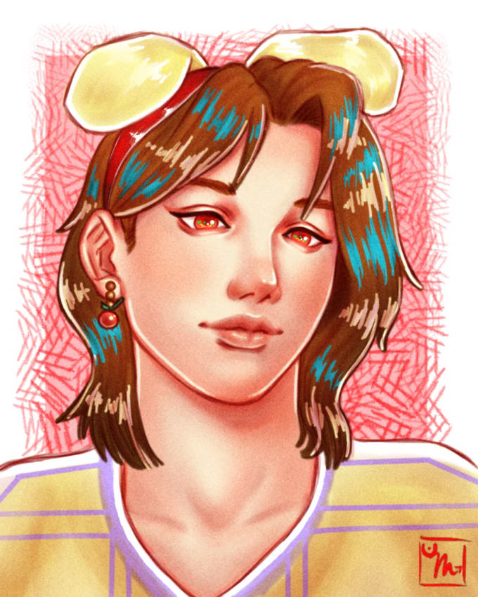 Illustrate portrait, cartoonized, anime and manga by Malayamayari | Fiverr