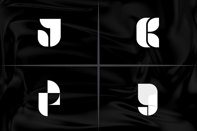 Design minimal lettermark, wordmark, abstract, monogram, font logo by ...