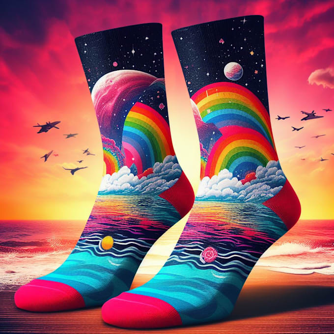 Create a unique socks design by Dragokeocea | Fiverr