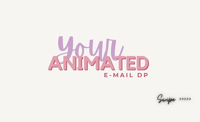 Create an animated e mail profile picture by Pixel_workz | Fiverr