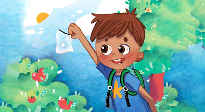 Create animate book trailers for your kiddies books by Kenokitikpi | Fiverr