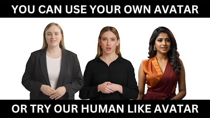 Create break promo video with human like avatars by Iso_developers | Fiverr