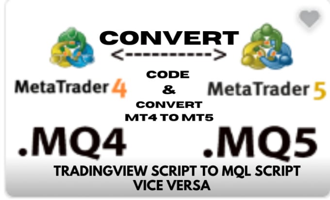 Code And Convert Your Metatrader 4 And 5 Script To Tradingview