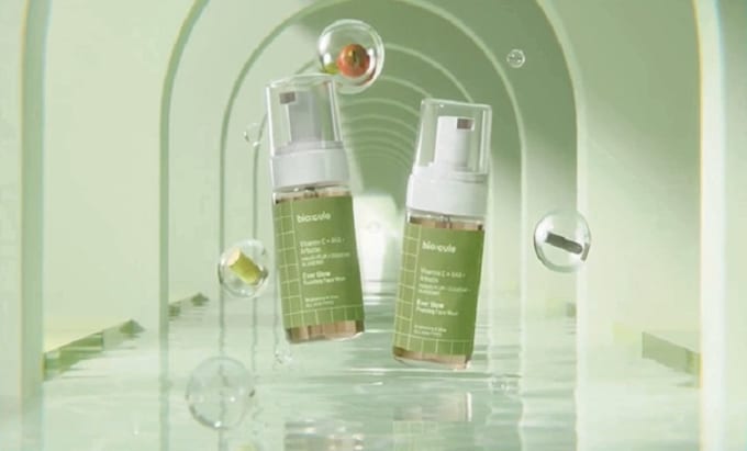 Provide a 3d cgi product animation, water simulation for your brand in ...