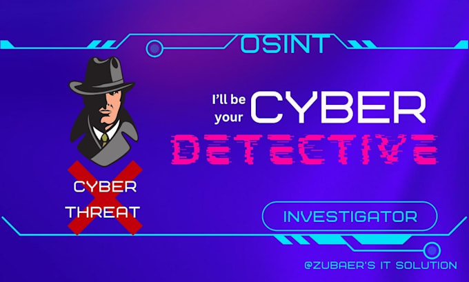 Perform private investigate, osint expert and forensic by Ahmed_zubaer ...