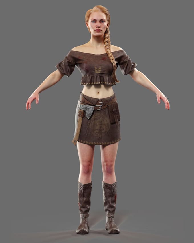 Disney pixar style 3d character modeling, blender rig,maya,realistic ...