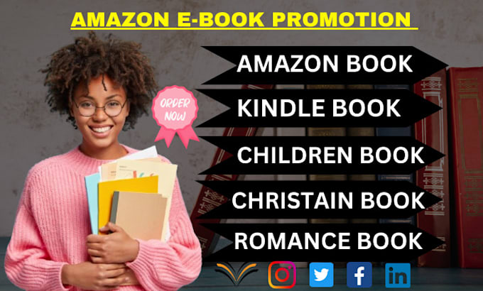 Do amazon book promotion, ebook marketing, kindle vella, christian ...