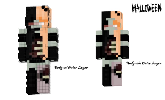 Make minecraft skins for you by Anxi_3ty | Fiverr