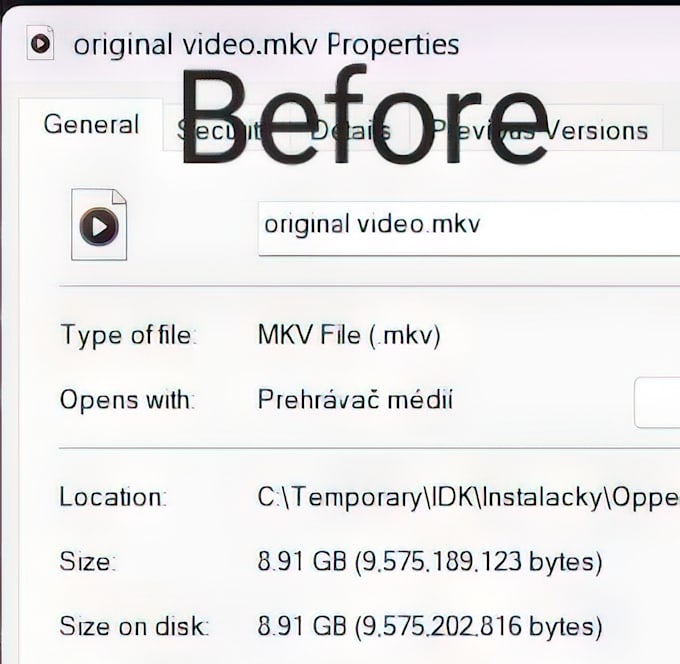 Convert videos photos to different formats or make them smaller but ...