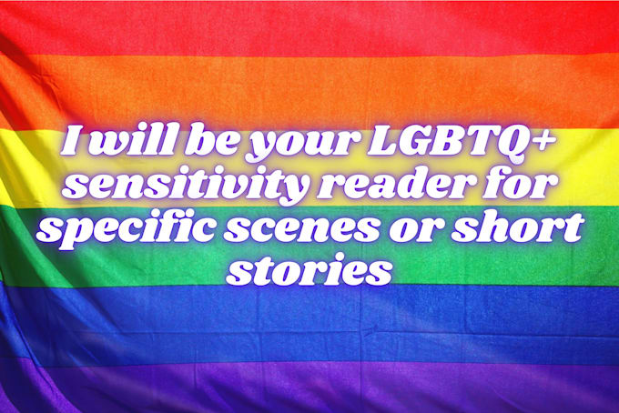 Sensitivity read your lgbtq scenes or short stories by Kennethbc | Fiverr