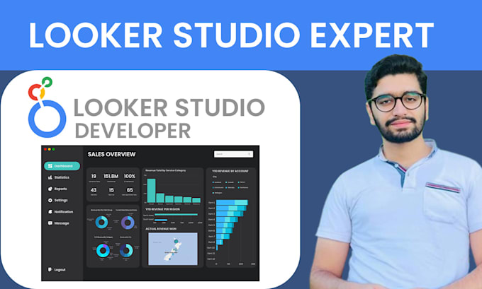 Create google data studio, looker studio dashboard and reports by ...