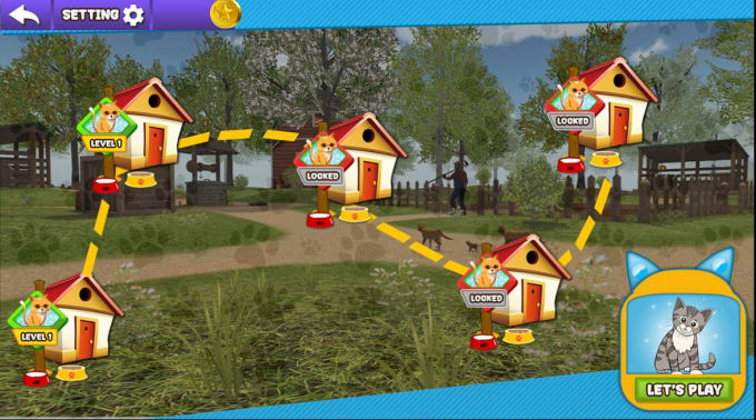 Mobile game app development, game app 2d unity mobile game by Sholly ...