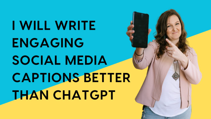 Write engaging social media captions better than chatgpt by Katemarwood ...