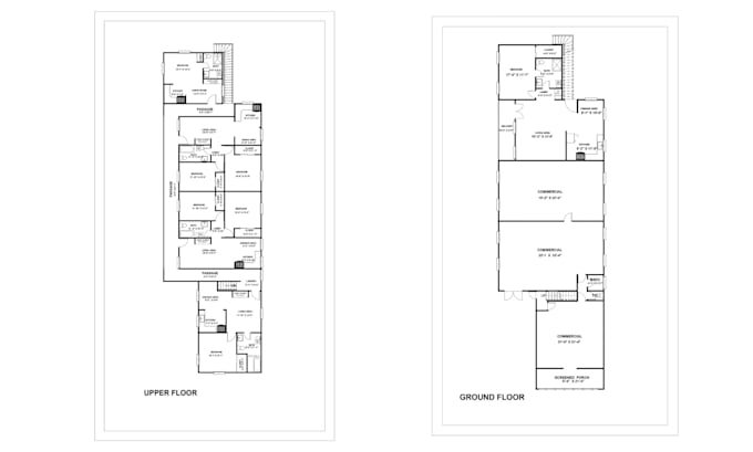 Draw 2d architectural floor plan permit for your apartment by Alice ...