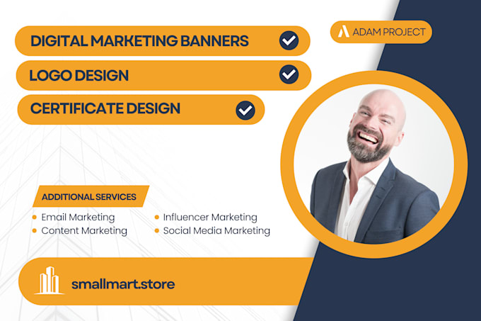 Do make digital marketing banners, logo , poster design by ...