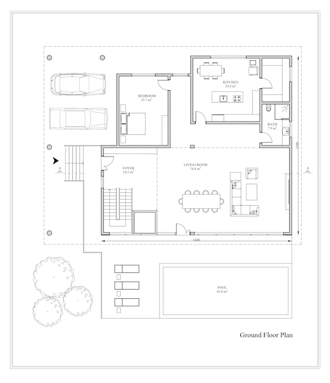 Design architectural 2d floor plans sections elevations by ... Design architectural 2d floor plans sections elevations by ...
