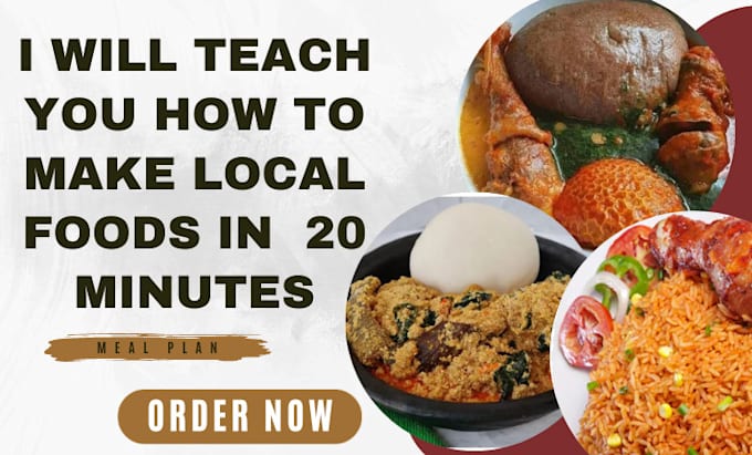 Effectively teach you how to make local foods in 20 minutes by Olivia ...
