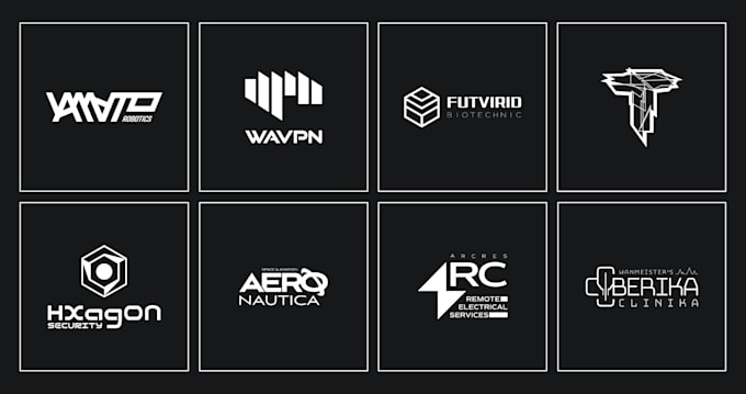 Make a cyberpunk style logo by Nekoranten | Fiverr
