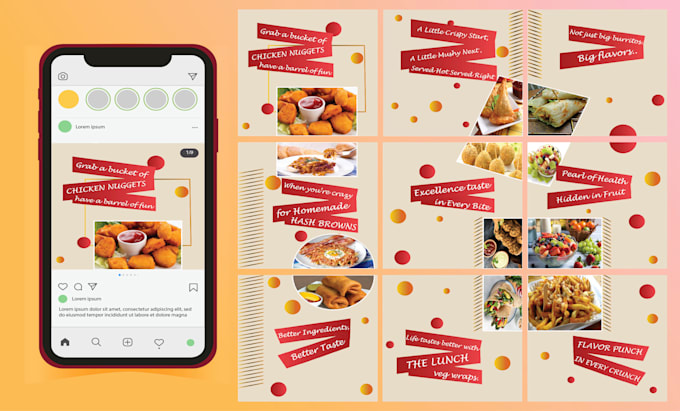 Create instagram post design in illustrator by Aymanbilal2426 | Fiverr