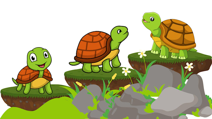 Create cartoon background through canva by Zohaib78622 | Fiverr