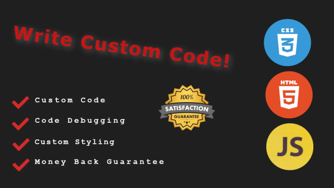 Write Custom Html Css Javascript By Williambojczuk Fiverr